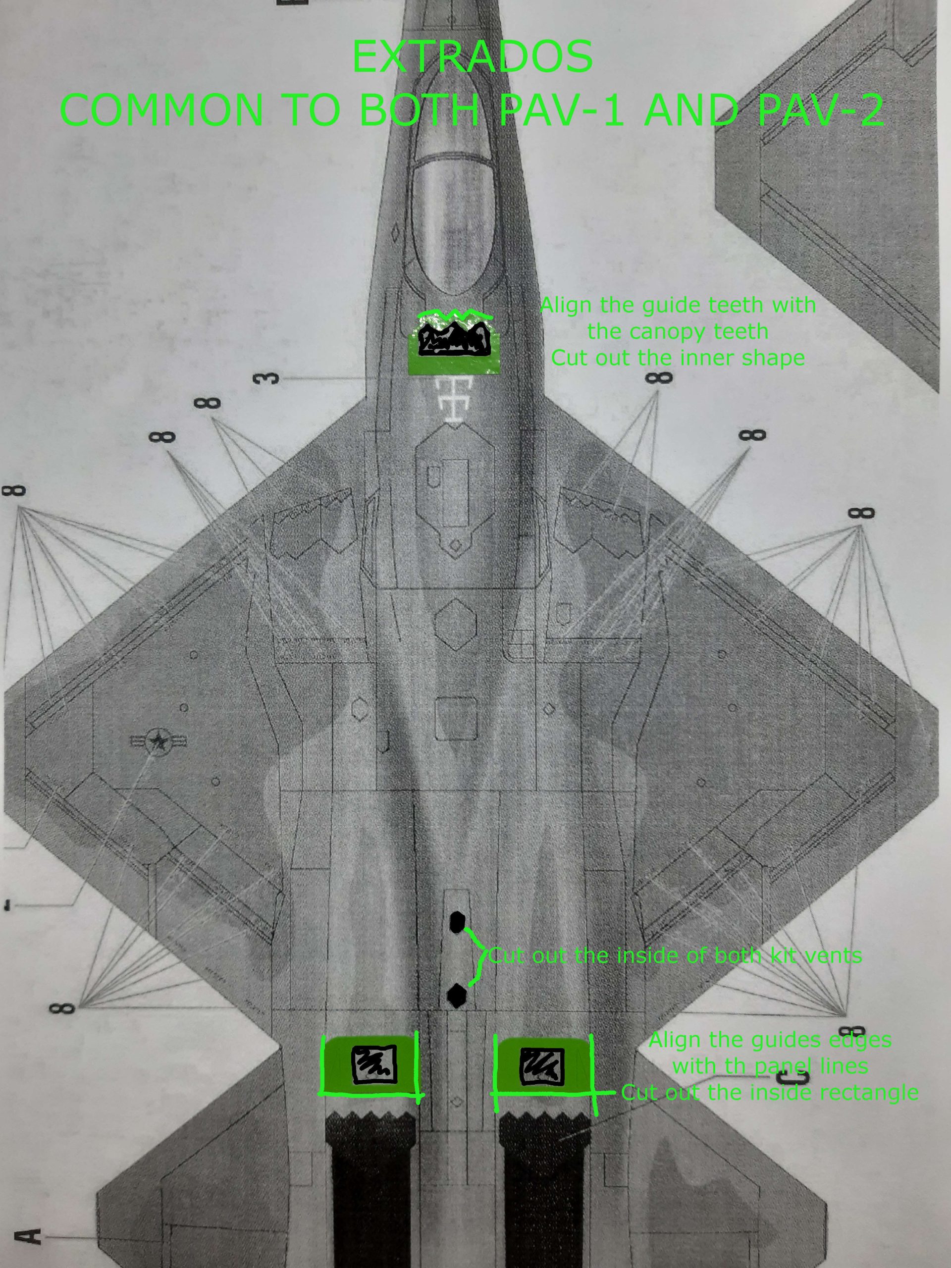 BAM48042 YF-23 conversion/update sets instructions – BAM Models