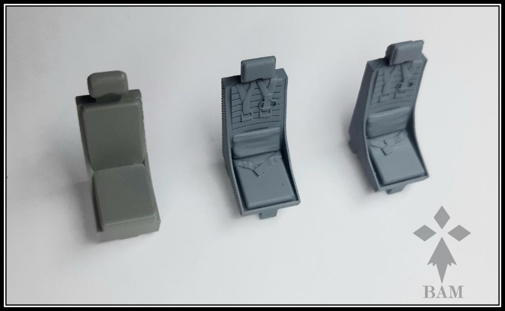 1/48 cockpit seats for E-2C Hawkeye / C-2 Greyhound – BAM Models