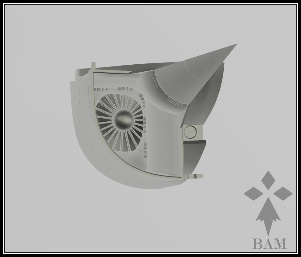 F-111 Triple Plow II seamless intakes for Hobby Boss – BAM Models