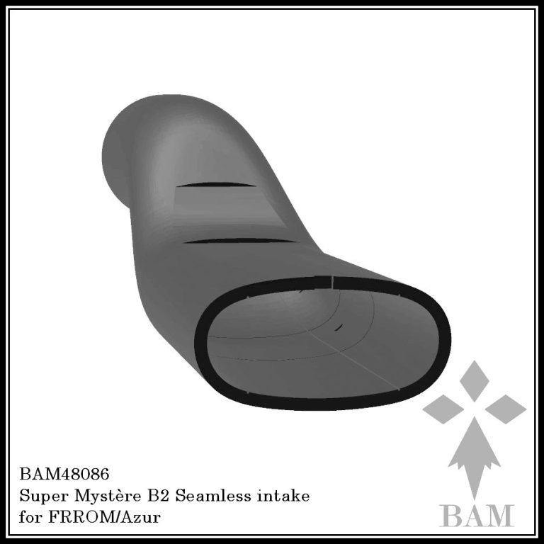 1/48 Super Mystère B2 (SMB2) seamless intake – BAM Models